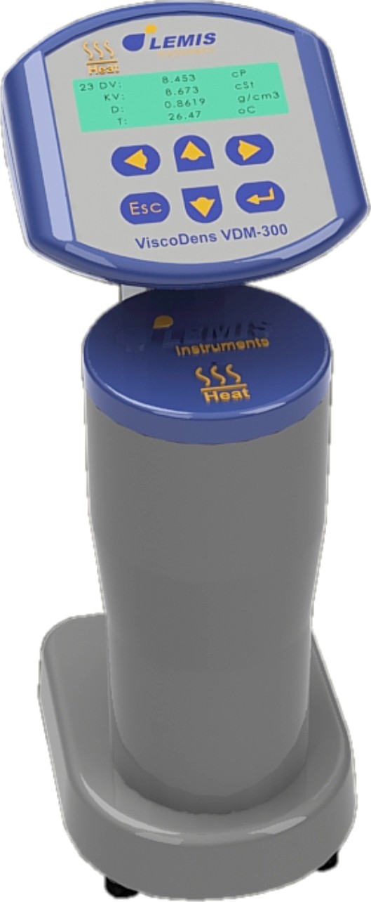 Portable/Laboratory Density & Viscosity Meter HEAT VDM-300 Heat - LEMIS Process